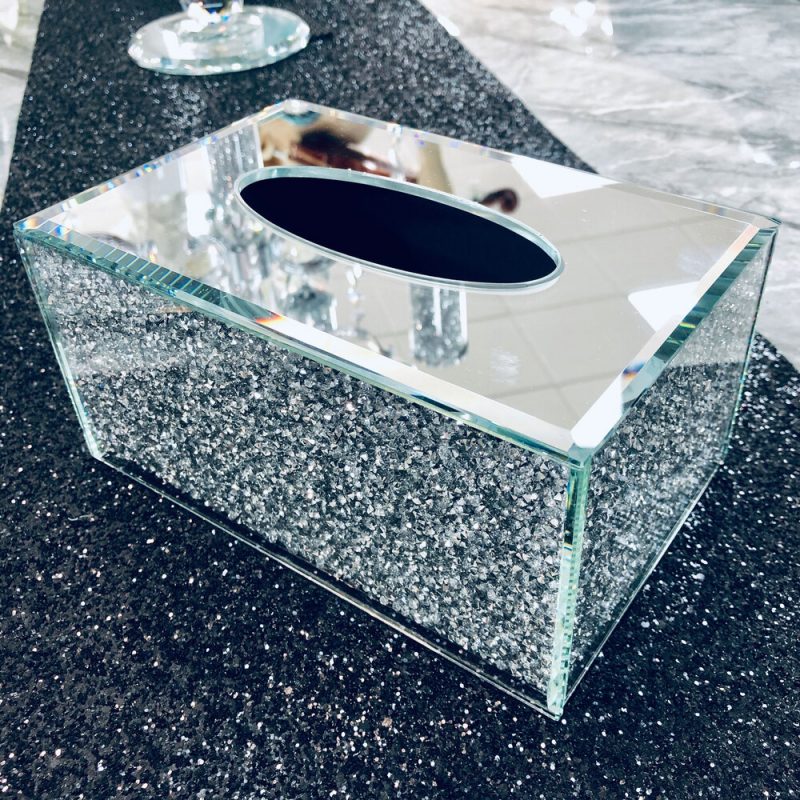Crystal Tissue Box - ASR Interiors