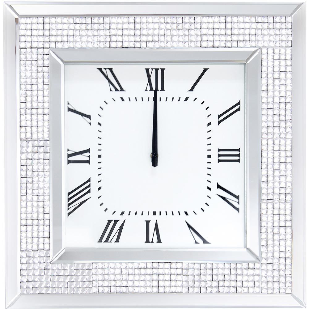 Crystal Wall Clock - ASR Interiors