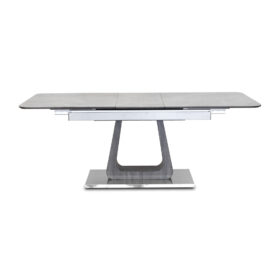 Zermatt Extendable Dining Table(160 - 200) (Grey Ceramic) - ASR Interiors