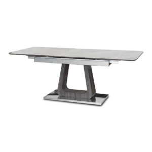 Zermatt Extendable Dining Table(160 - 200) (Grey Ceramic) - ASR Interiors