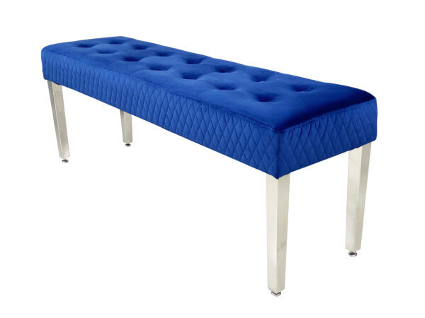 Majestic Navy Bench - ASR Interiors