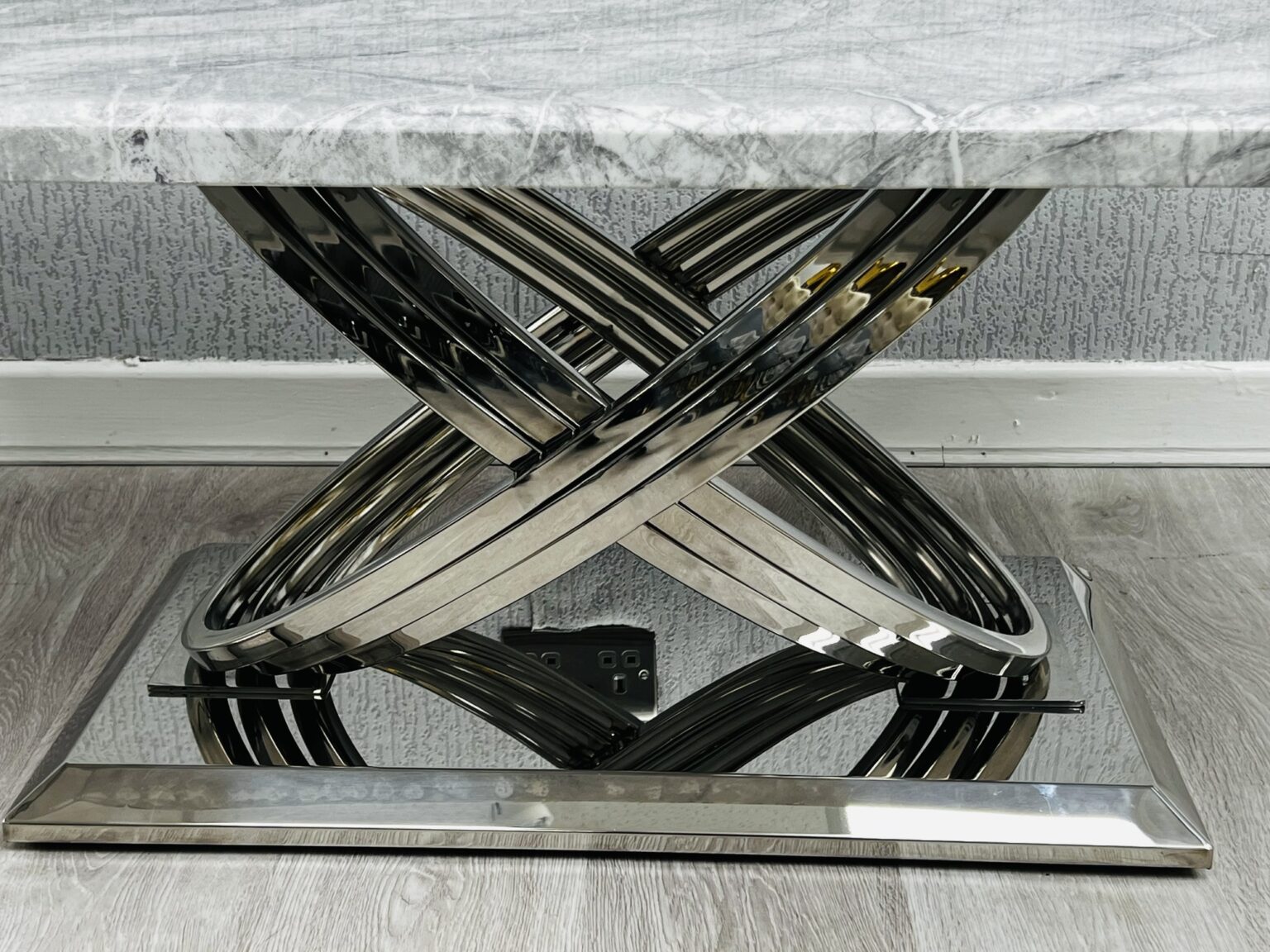 Elina Grey Marble Coffee Table - ASR Interiors