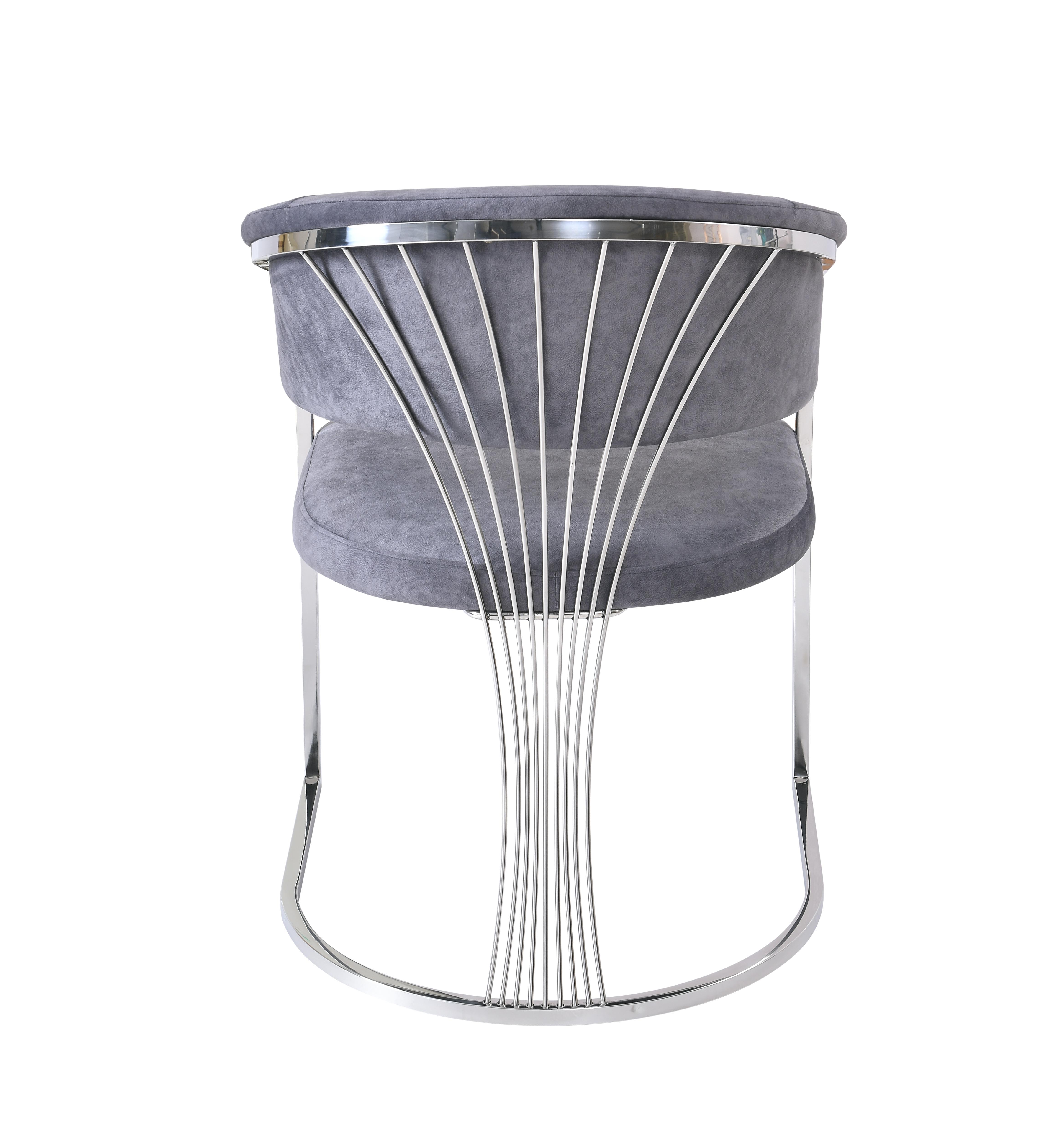 Porado Grey Dining Chair - ASR Interiors