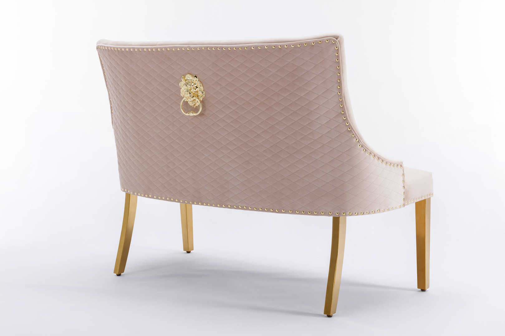 Majestic Gold Mink High Back Bench - ASR Interiors