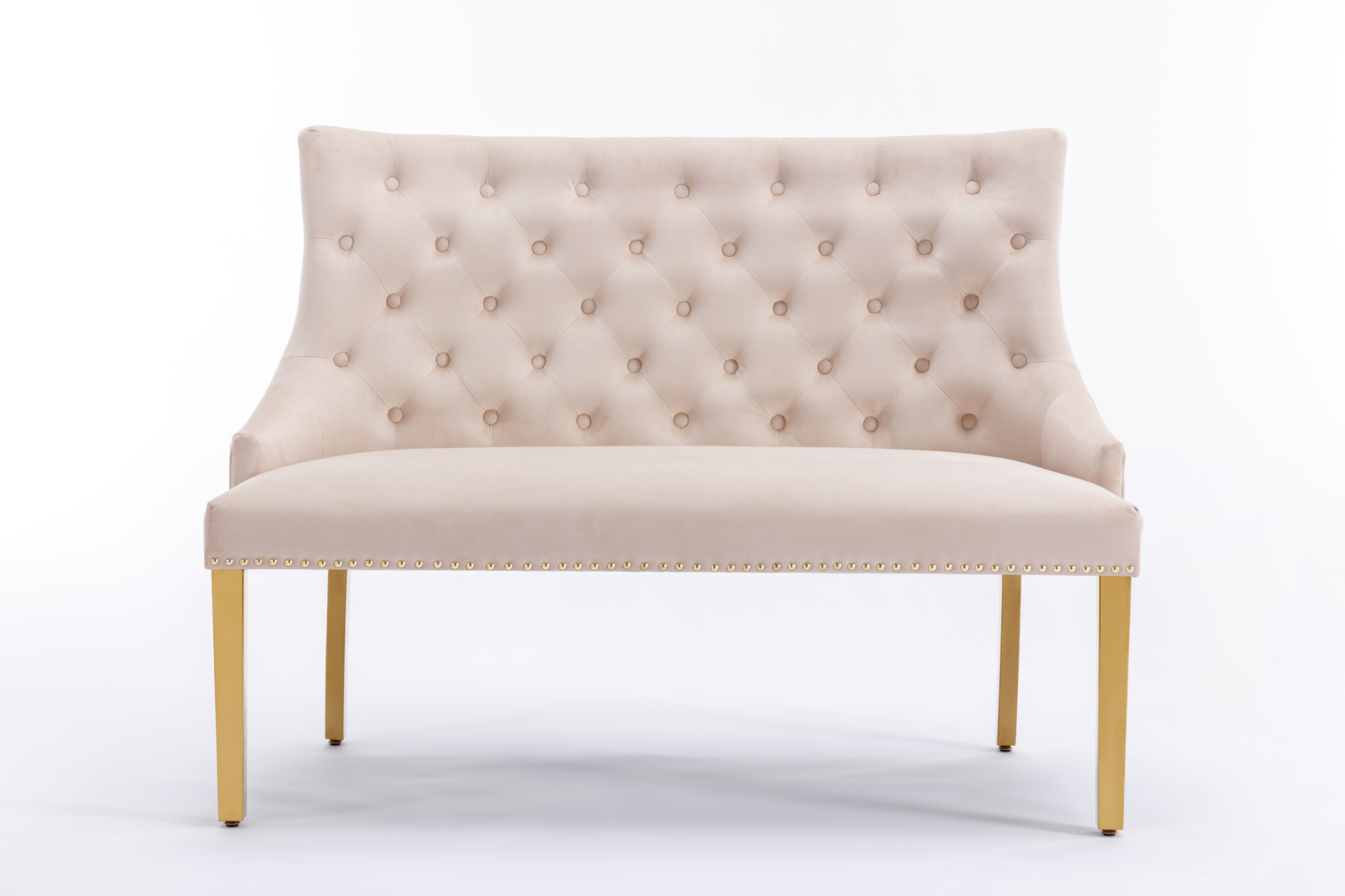 Majestic Gold Mink High Back Bench - ASR Interiors