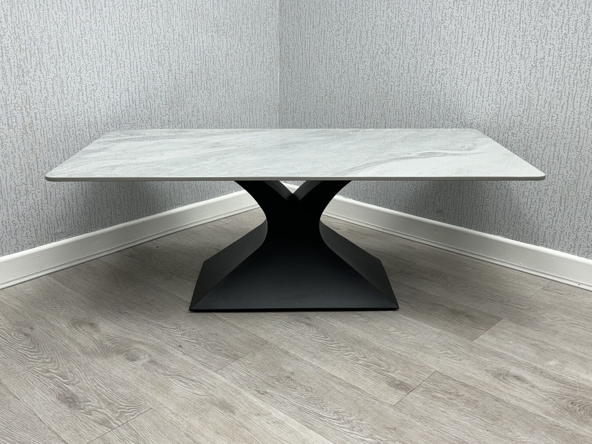 Caroline Grey Ceramic Coffee Table - ASR Interiors