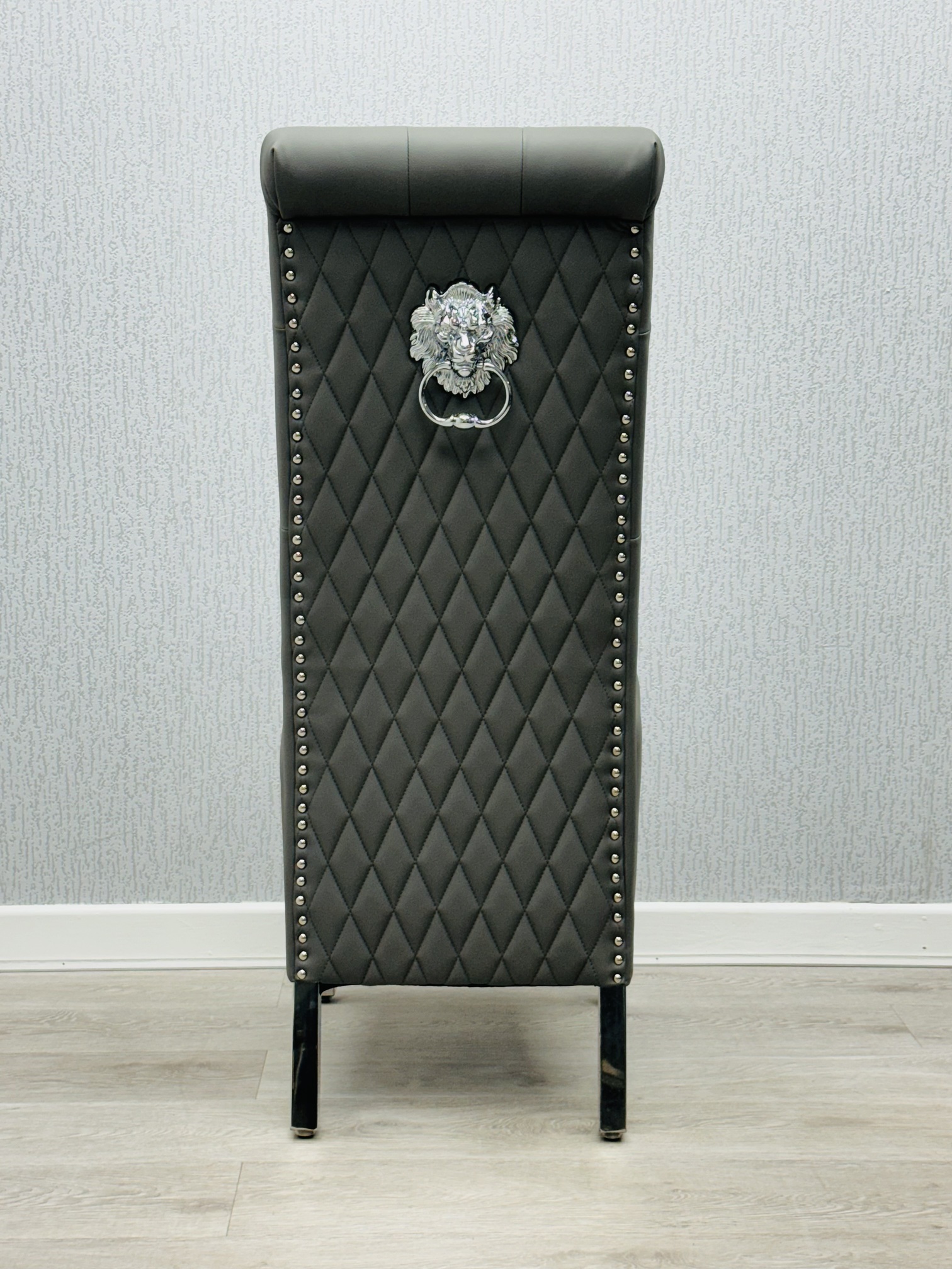 Sofia Grey PU Chair - ASR Interiors