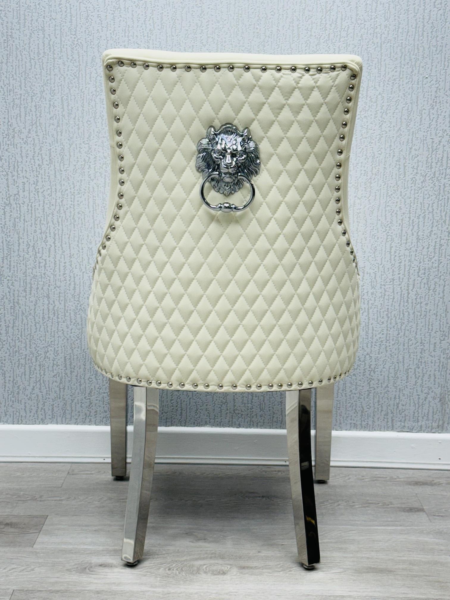 Majestic Cream PU Chair - ASR Interiors