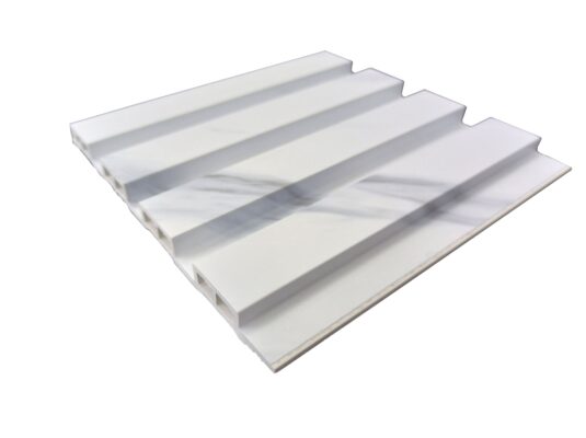 White & Grey Marble Effect ( WPC Wall Panel ) - ASR Interiors