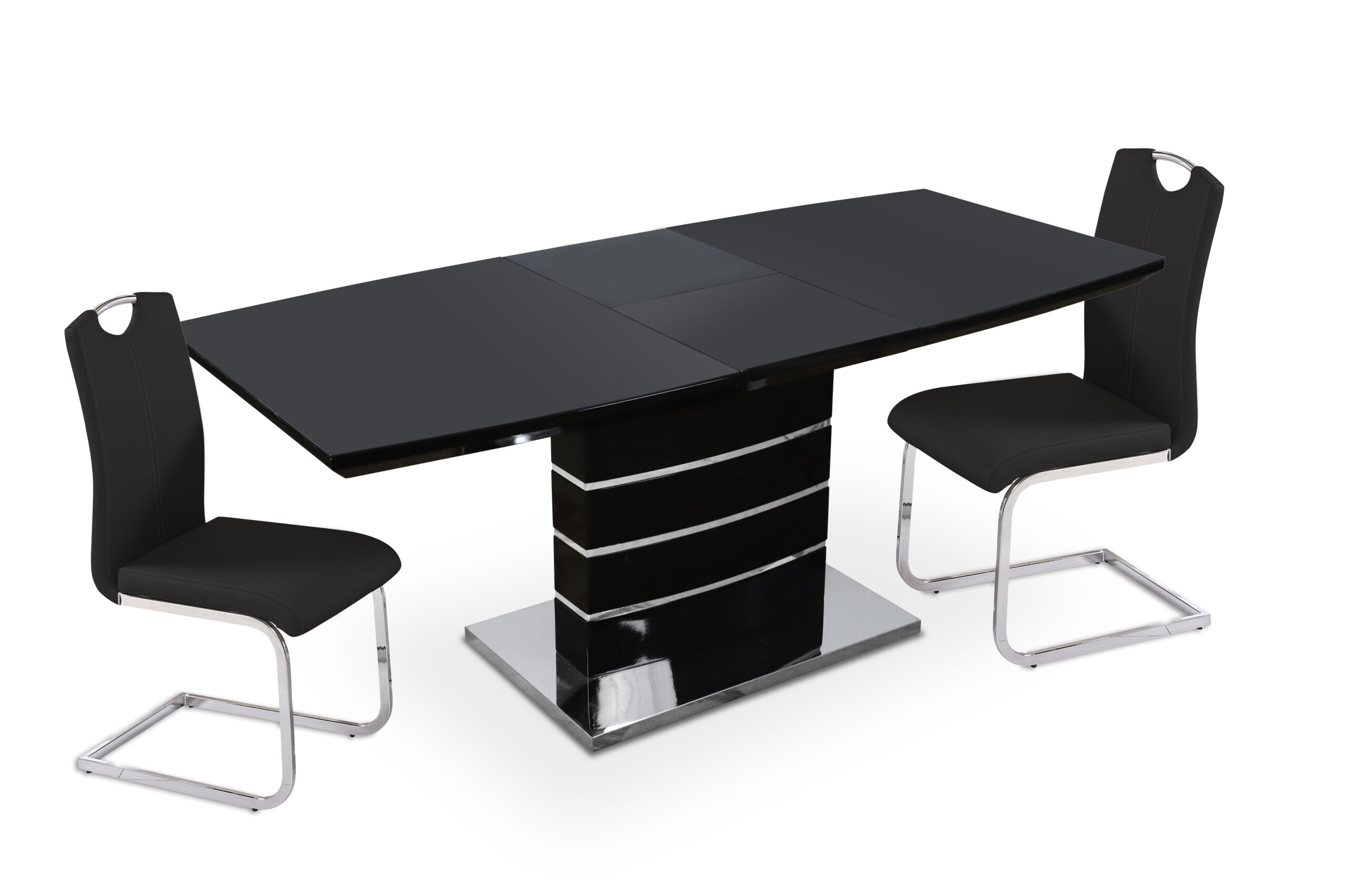 Milan Black Dining Chair - ASR Interiors